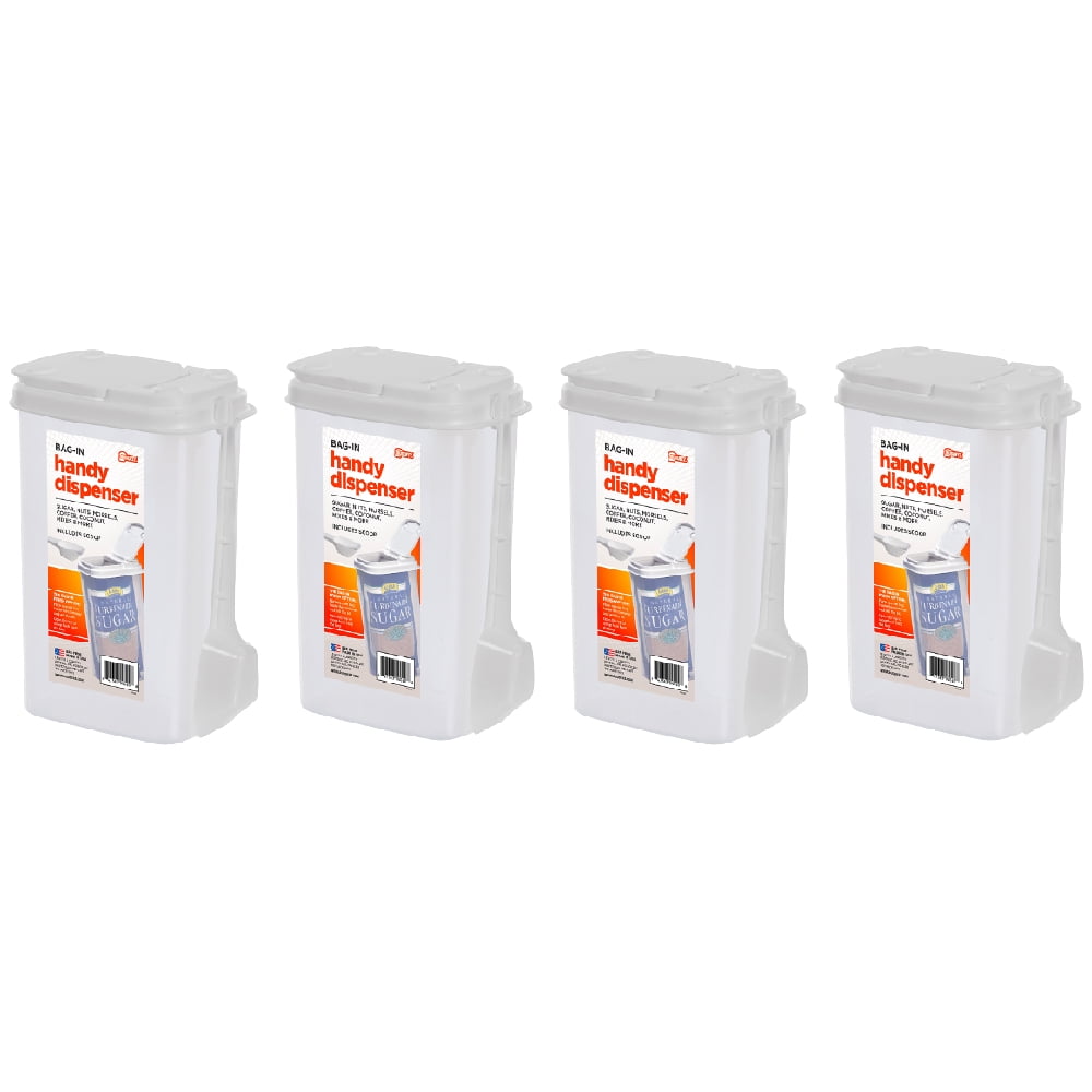 Buddeez Bag-in Handy Dispenser with Scoop 1.6 QT Food Storage Container ...