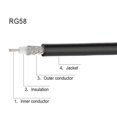 Eightwood RTK Survey GPS Antenna Extension Cable TNC Male to Female ...
