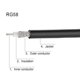 Eightwood 1m RTK Survey GPS Antenna Extension Cable for Vehicle Trimble ...