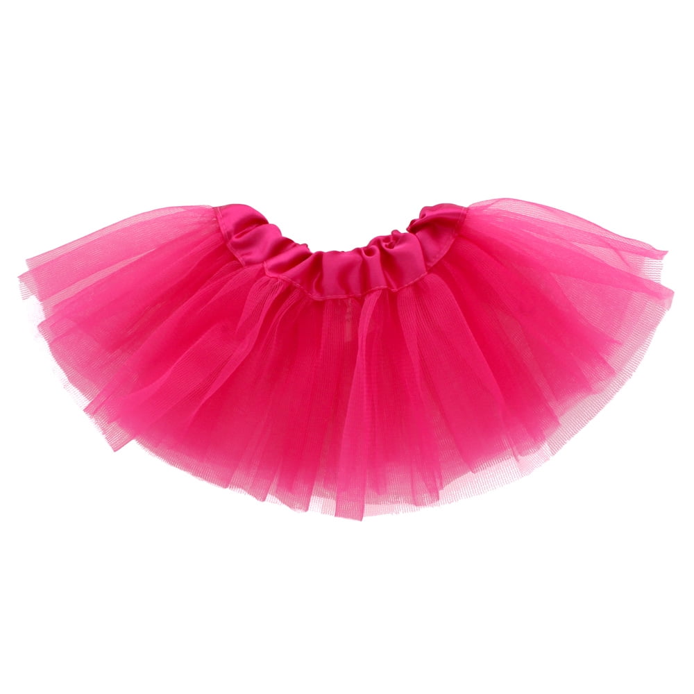 My Lello 18" Doll Tutu 3 - Layer Ballerina - Hot Pink - Walmart.com
