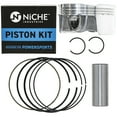 Niche Stock Piston Gasket Spark Plug Kit for Kawasaki Teryx KRX 1000 MK1011893 - Walmart.com