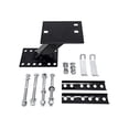 MaxxHaul Black Powder Coat Trailer Spare Tire Carrier with Locking ...