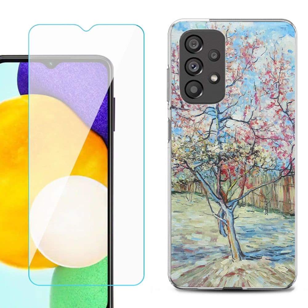 Slim-Fit Gel TPU Phone Case for Samsung Galaxy A23 5G, with Tempered ...