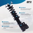 BFO Coilover Lowering Kits for Honda Civic EX LX Si Sedan 2006-11 Adj ...