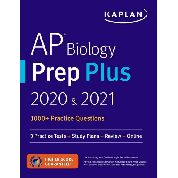 Kaplan Test Prep: AP Biology Prep Plus 2020 & 2021 : 3 Practice Tests ...