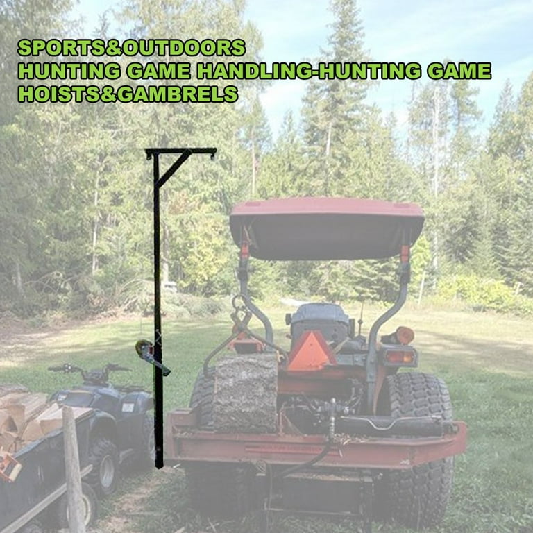 Hitch Game Hoist HECASA Hitch Mounted Deer Hoist & Game Hoist - 600lb ...