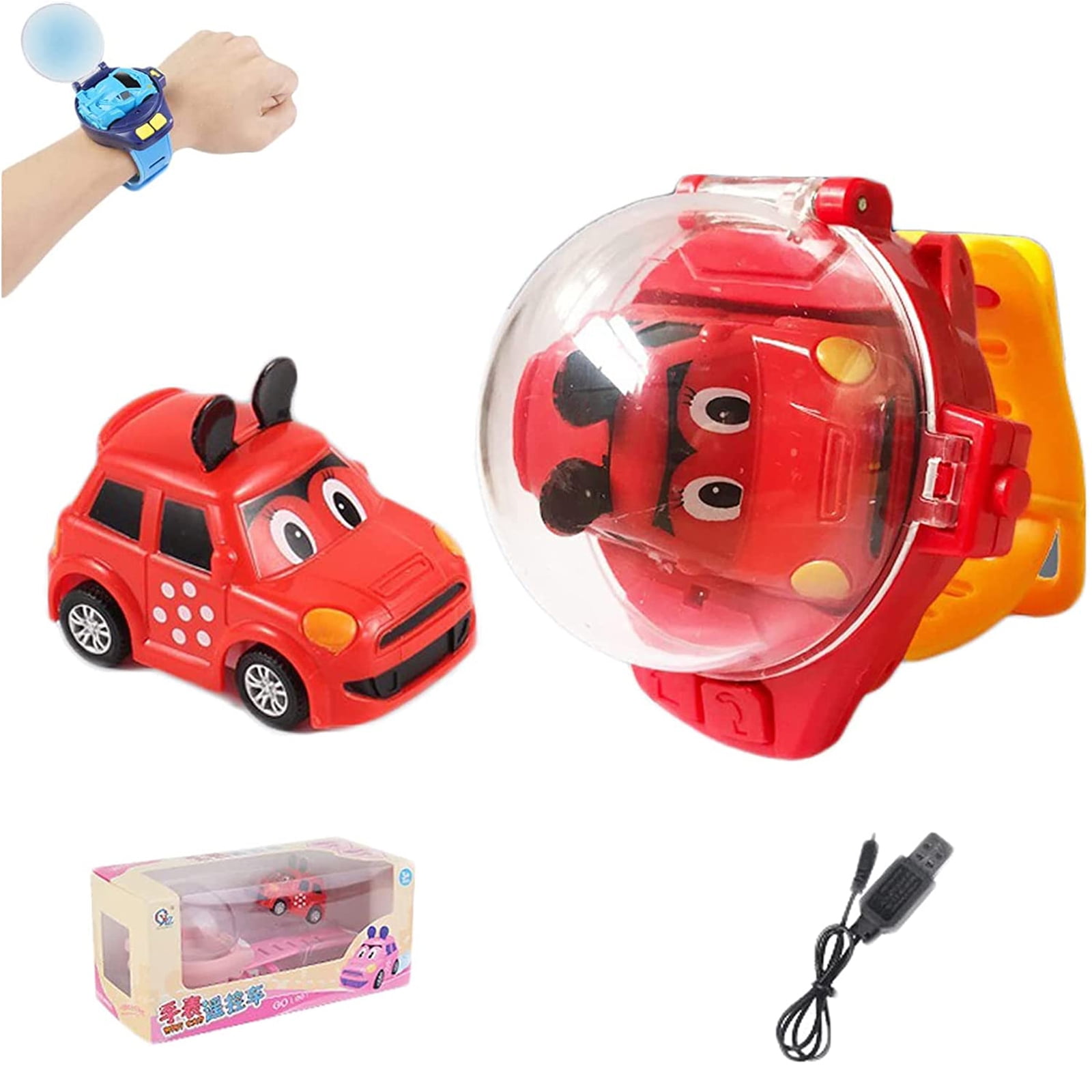 Mini Watch Control Car Cute RC Car Accompany with Your Kids Gift for ...