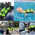 Neon Green Dog Life Jacket for Large Breed with Rescue Handle, High ...