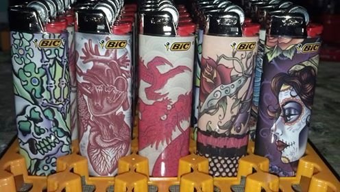 New Special Edition Bic Lighters - 5Pcs - Walmart.com