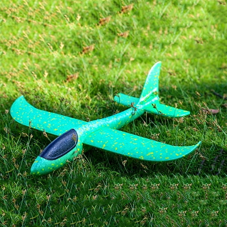 Airplane Toys,48cm Large Throwing Foam Plane,Flight Mode Glider Plane ...