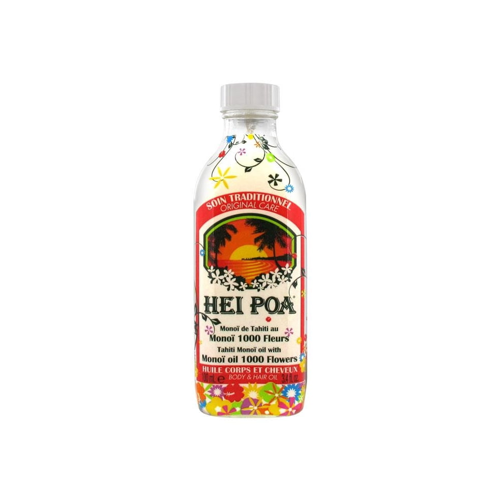 Hei Poa Tahiti Monoï Oil With Monoï Oil 1000 Flowers 100ml - Walmart ...