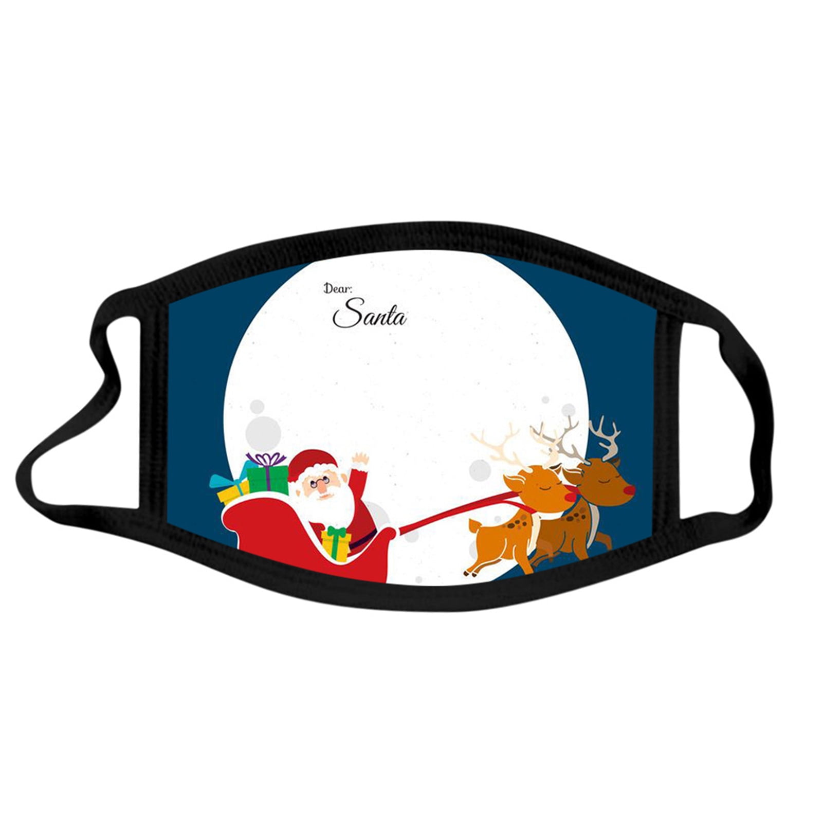 Mascarilla navideña para niños Mascarillas faciales estampadas ...
