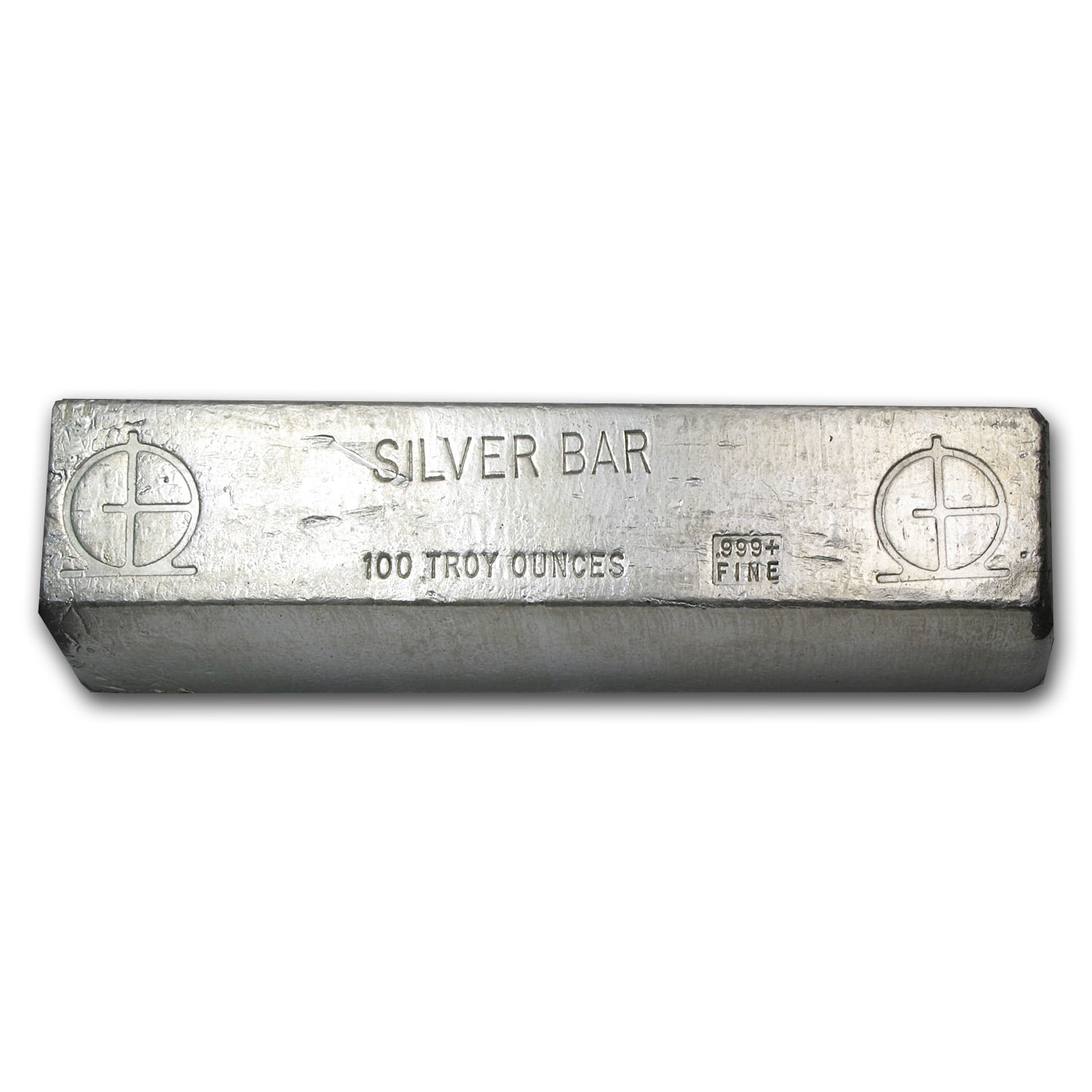 100 oz Silver Bar - Omega M & B Mining - Walmart.com