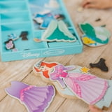 Melissa & Doug Disney Ariel Magnetic Dress-Up Wooden Doll Pretend Play ...