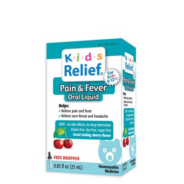Kids Relief? Allergy Oral Liquid, Banana, 0.85 Oz - Walmart.com