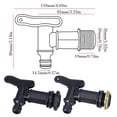 Plastic Beverage Dispenser Spigot, Replacement Drink Dispenser Tap ...