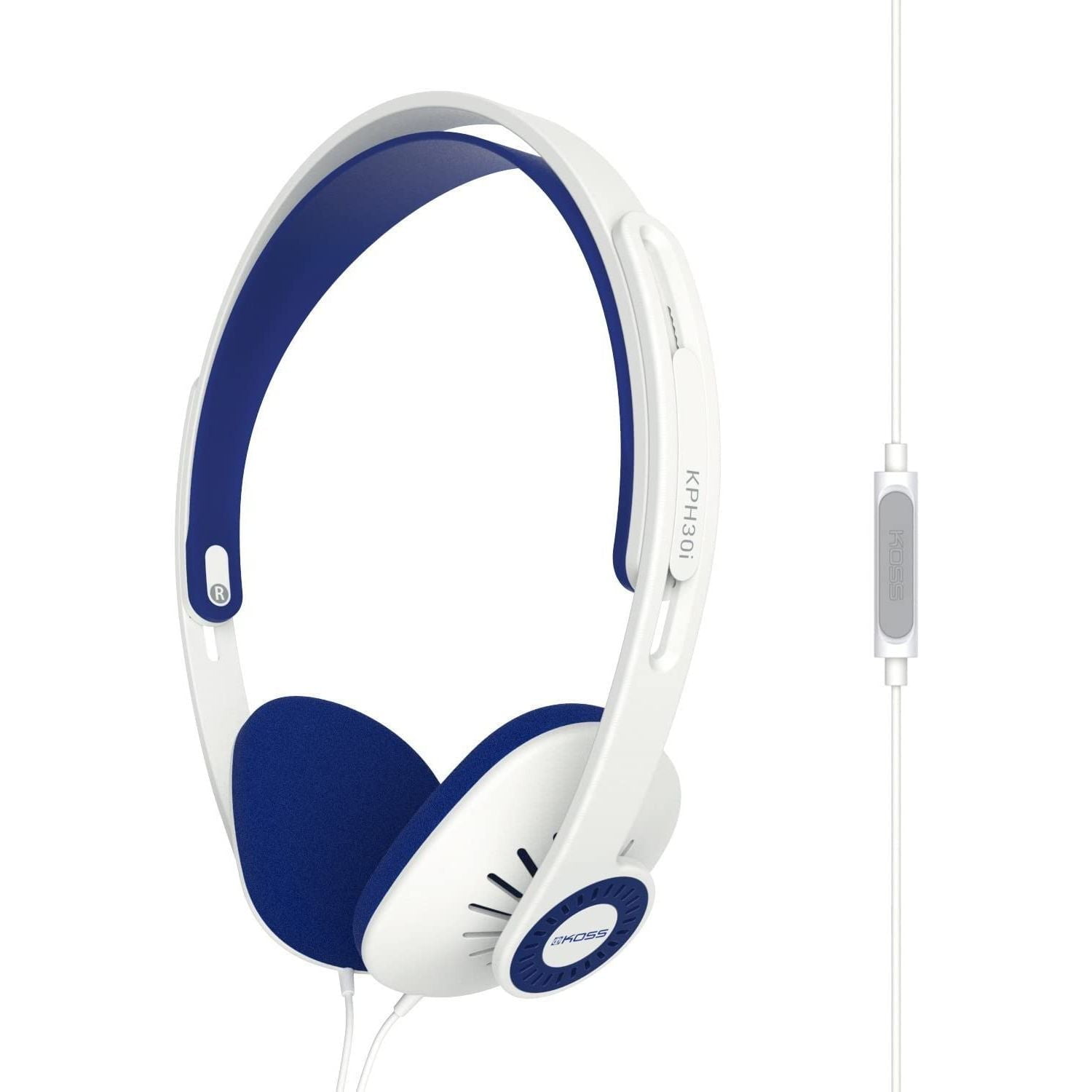 Click here for Koss Kph30i Headphones Wired Head-Band Blue  White prices
