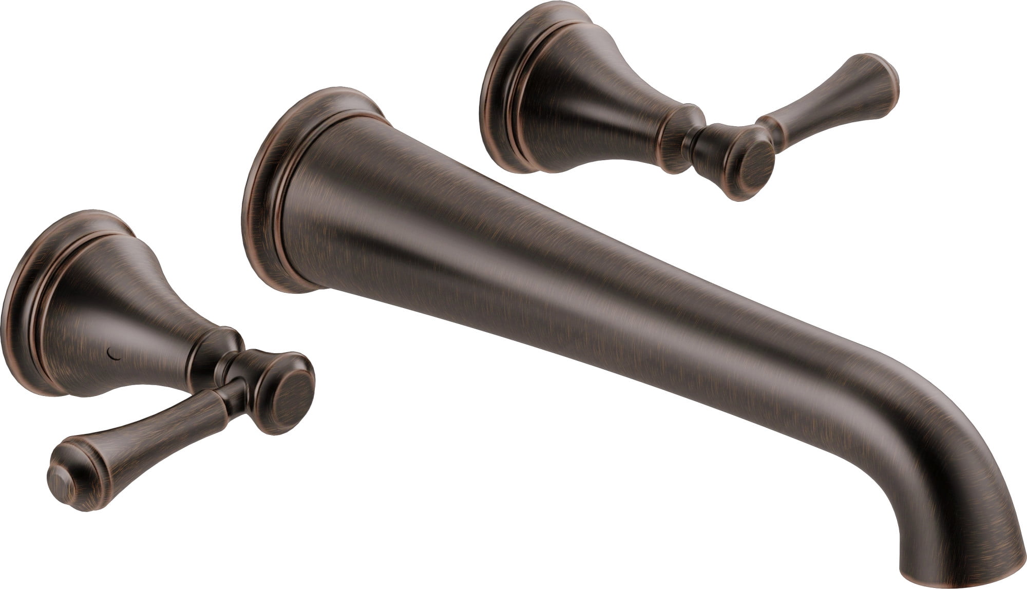 Delta Cassidy Wall Mounted Tub Filler, Venetian Bronze - Walmart.com ... Delta Cassidy Wall Mounted Tub Filler, Venetian Bronze - Walmart.com ...