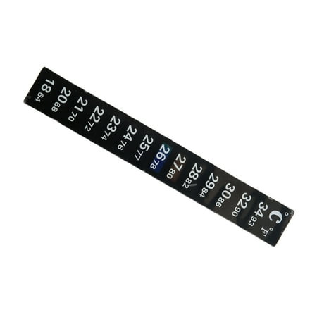 Sticker, Easy To Use Temp Measurement Sticker Portable Digital Display ...