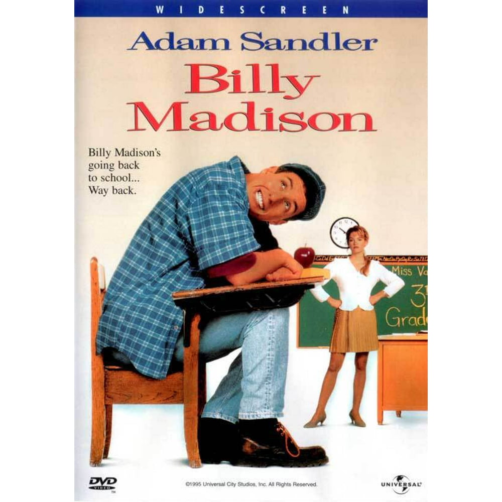 Billy Madison POSTER (27x40) (1995) (Style C) - Walmart.com - Walmart.com