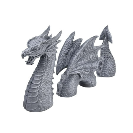 The Moat Dragon Statue Yard Art Decorations Garden Ornaments | Walmart ...