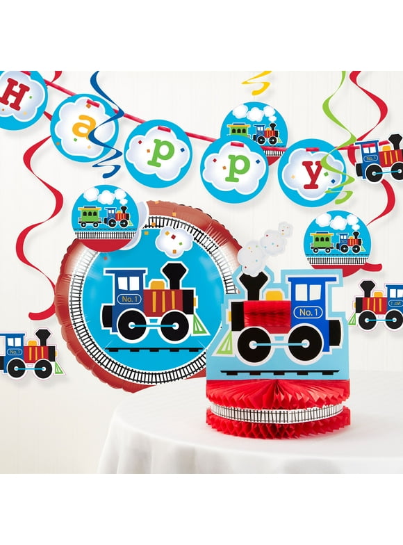 Train Party Decorations in Train Party Supplies - Walmart.com