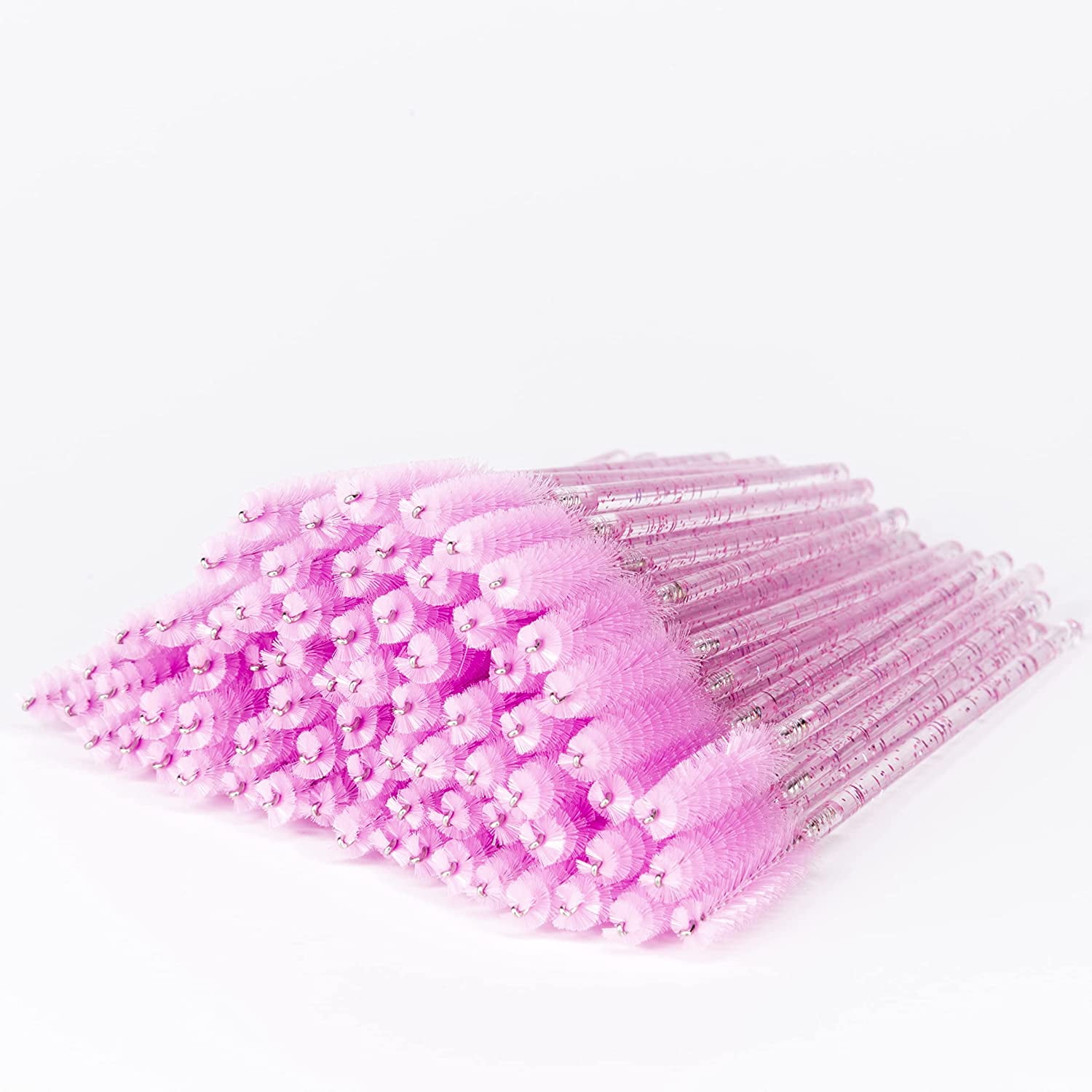 100 Pcs Disposable Eyelash Brushes, Mascara Wands, Eye Lash Brush ...