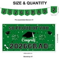 DEA 59Pcs Graduation Decorations 2026 Backdrop Balloons Banner ...