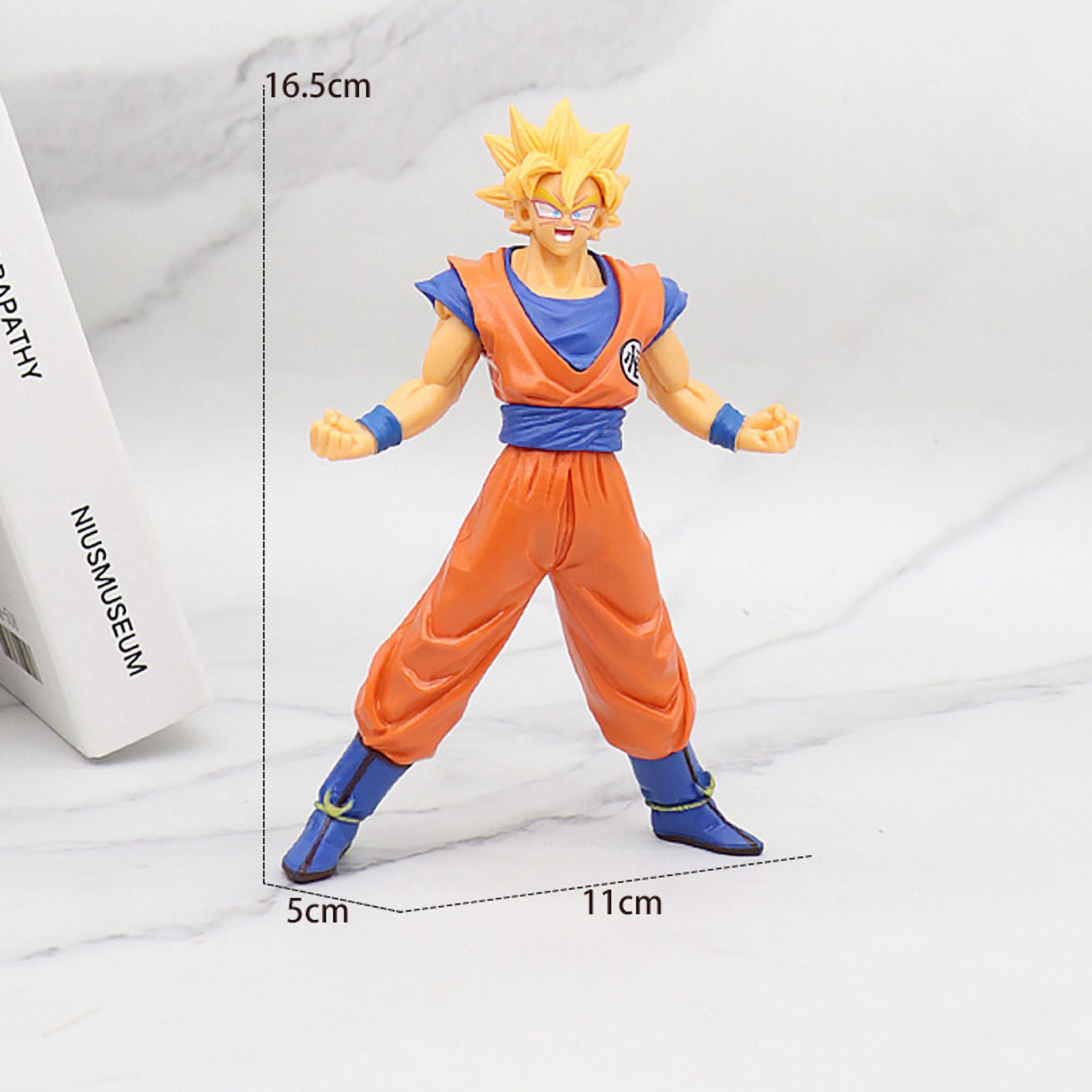 Figura de acción de Son Goku Super Saiyan para niños, modelo de Anime ...