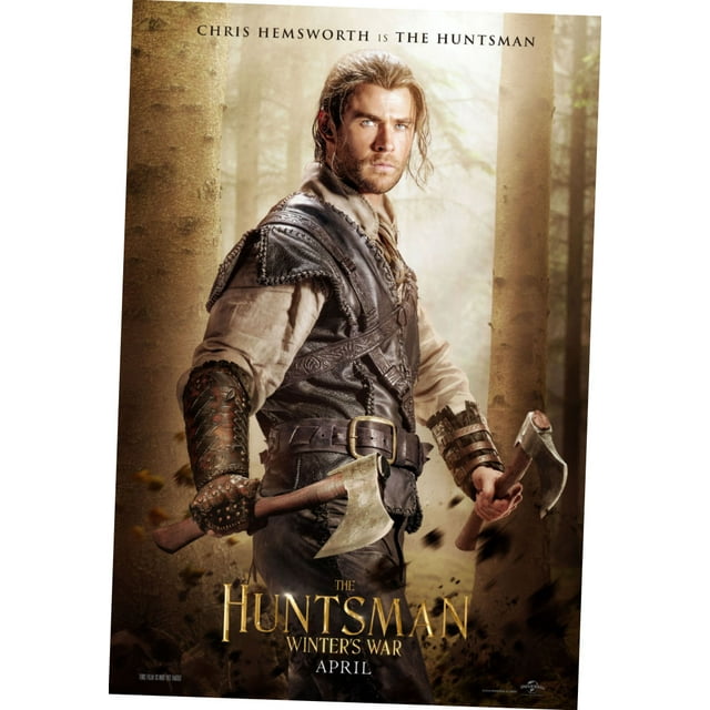 Huntsman Winters War Movie Poster 12x16 Print on Metal Sign 12in x 16in ...