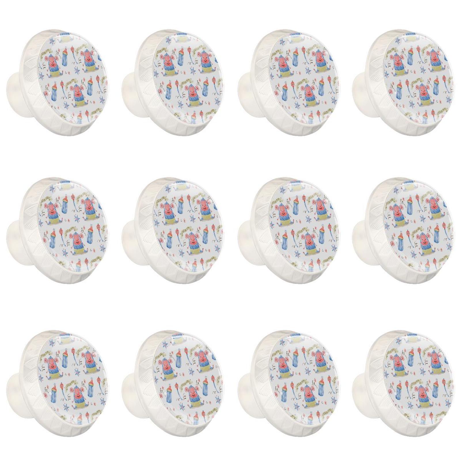 12 Pcs Monkey Knobs for Kitchen Cabinet Cupboard Dresser Bookcase ...