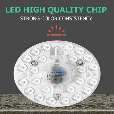 Jinveno Ceiling Light Source Module 220V LED 12/18/24/36W Surface ...