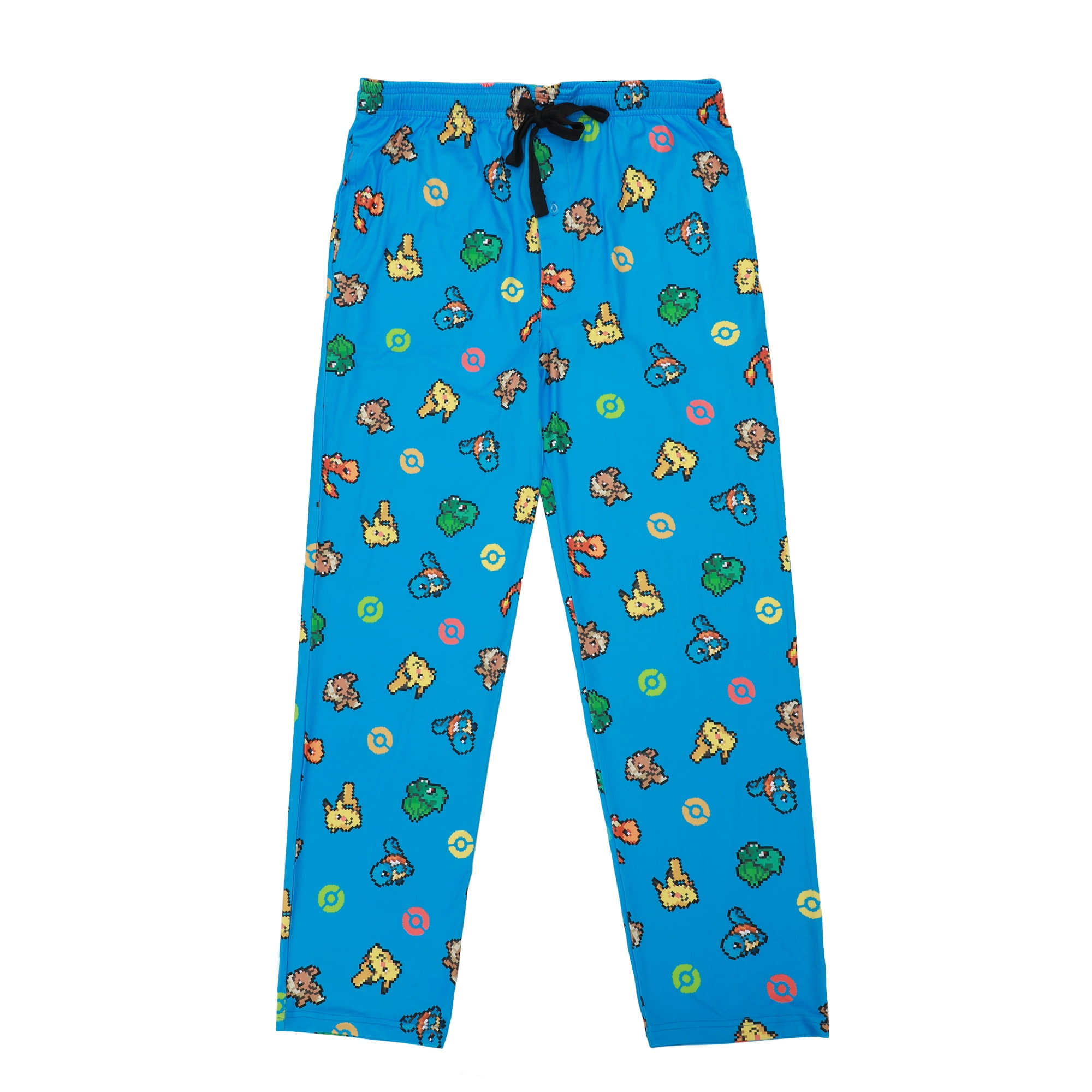 Click here for Bioworld Pokemon Gen 1 Pixel Characters Blue Pajam... prices