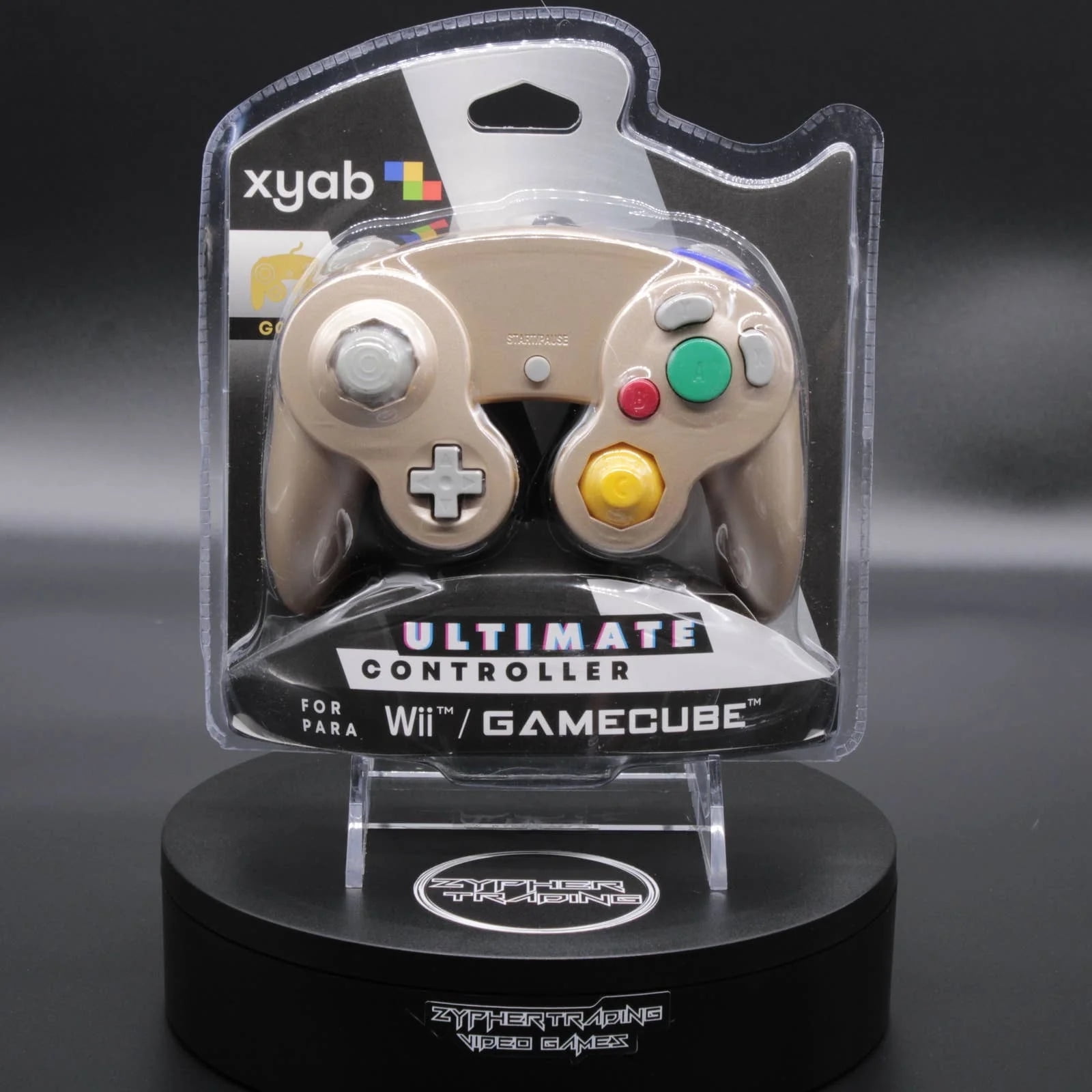 Restored Nintendo GameCube Wired Controller | Gold | NGC | 2023 | Brand ...