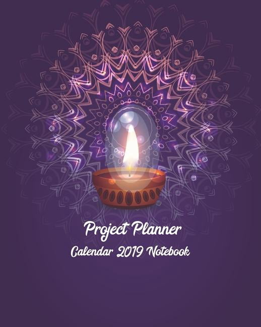 Project Planner Calendar 2019 Notebook: Organize Notes Follow Up ...