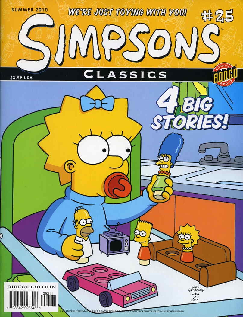Simpsons Classics #25 VF ; Bongo Comic Book - Walmart.com