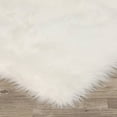 Mainstays Flokati White Fur Accent Rug 30x46 in Skid-Resistant for Dorm ...
