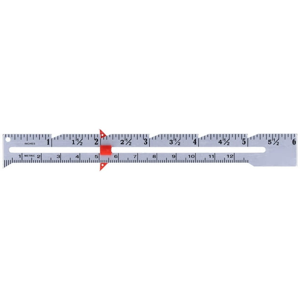 Hemming Measuring Sliding Gauge Sewing Sliding Gauge Sewing Gauge ...