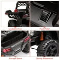 Sakiyrr 12V Kids Ride on UTV Truck with Parent Remote Control, Electric ...