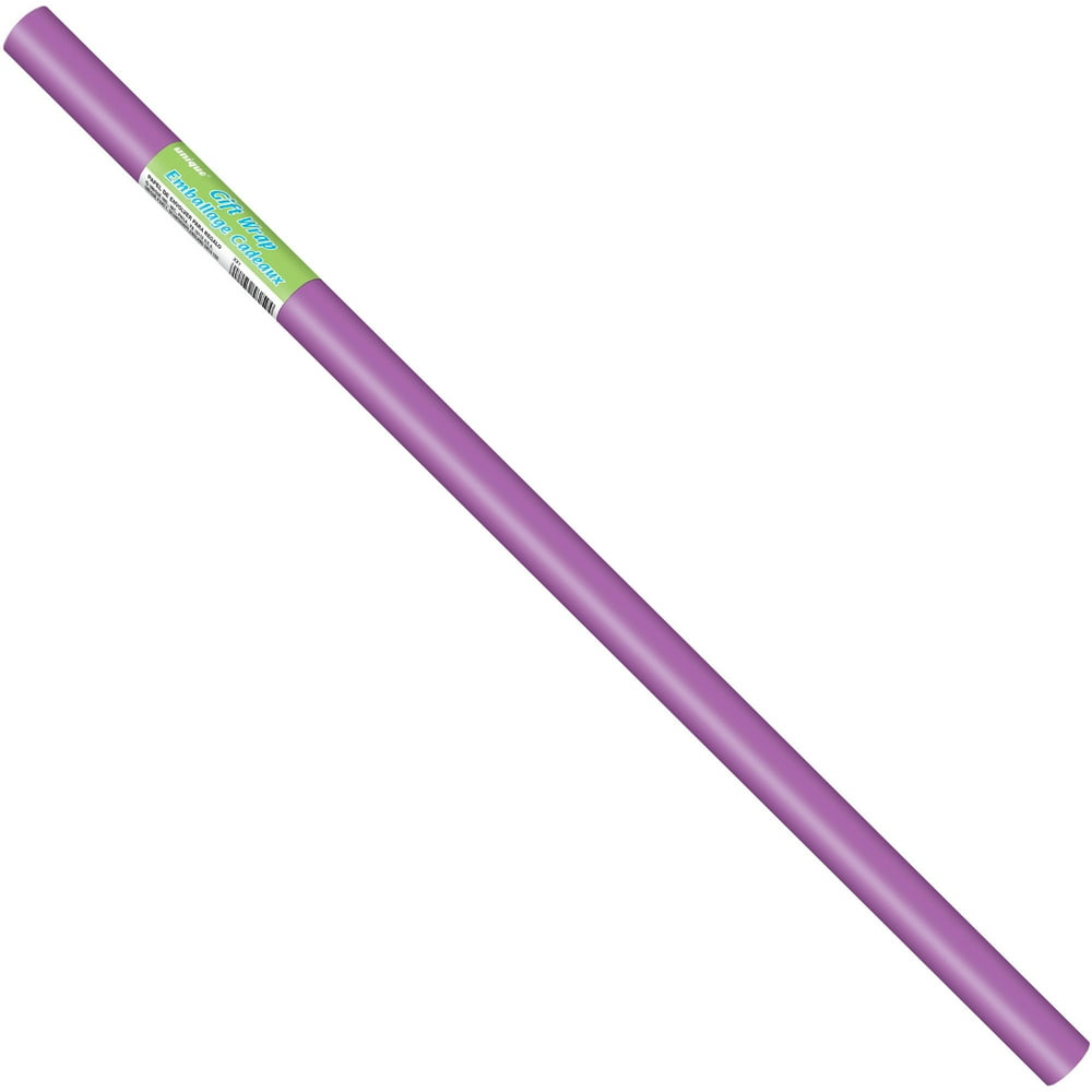 Solid Wrapping Paper, 5 x 2.5 ft, Purple, 1ct - Walmart.com - Walmart.com