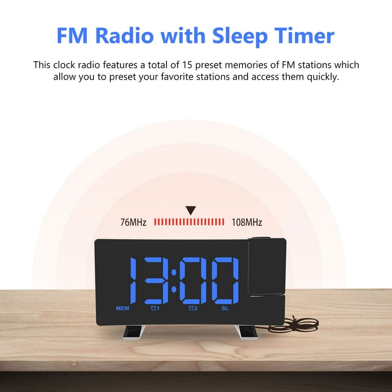 Modern Alarm Clock Radio