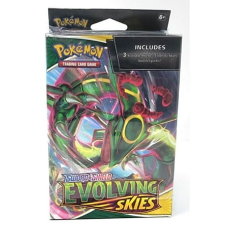 Pokémon Trading Card Game: Evolving Skies 3 Pack Hanger Box – Walmart ...