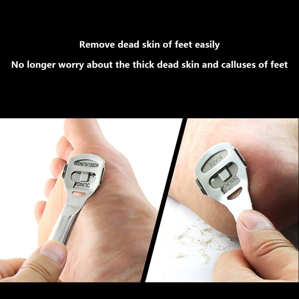 Stainless Steel Callous Knife Feet Fixed Dead Skin Remover Cutter ...