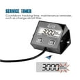 Digital Engine RPM Tachometer Hour Meter Gauge. For 2 and 4 Stroke ...