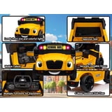 FINITO 24V Electric School Bus Ride-On Car, Remote Control, 4 Wheels ...