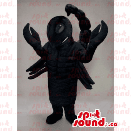 Customised All Black Plush Scorpion Animal SPOTSOUND Mascot - Mascots ...