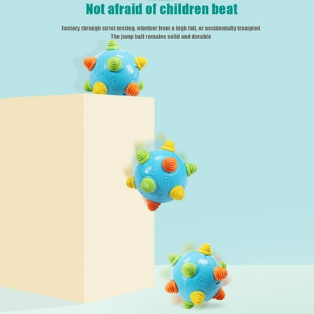 Baby Music Shake Dancing Ball Toy Bouncing Sensory Developmental Ball ...