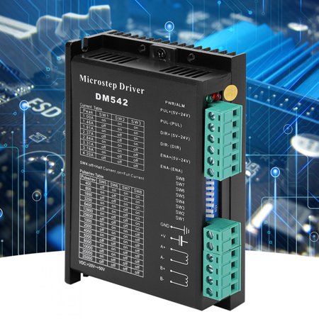 Microstep Driver Stepper Motor Driver 2‑Phase High Subdivision PWM ...