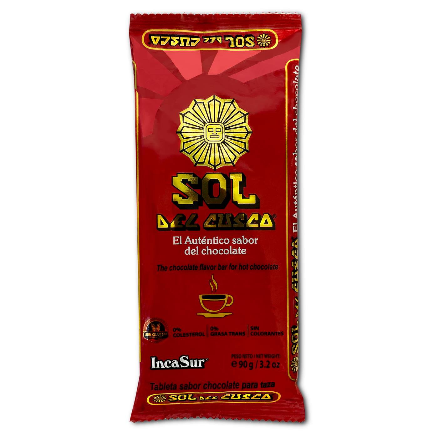 Sol Del Cusco Chocolate - 3.2oz (Single Pack) Product of Peru - Walmart.com