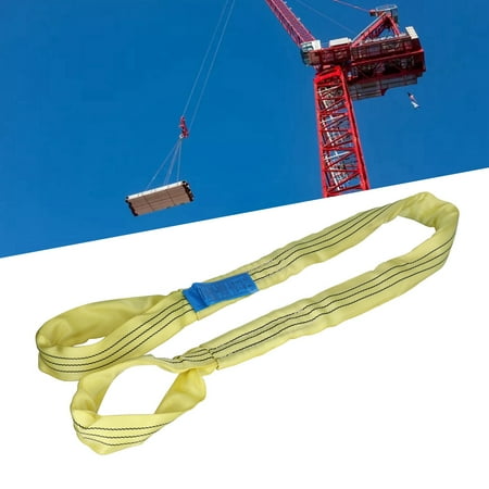 Filfeel Lifting Sling,Lifting Sling Soft Hoist Webbing 3T PES Strap ...